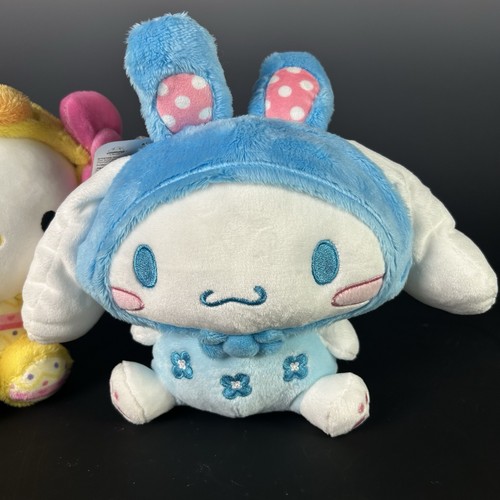 Hello Kitty Easter Plush – 8” Stuffed in Chick Outfit And Cinnamoroll ...