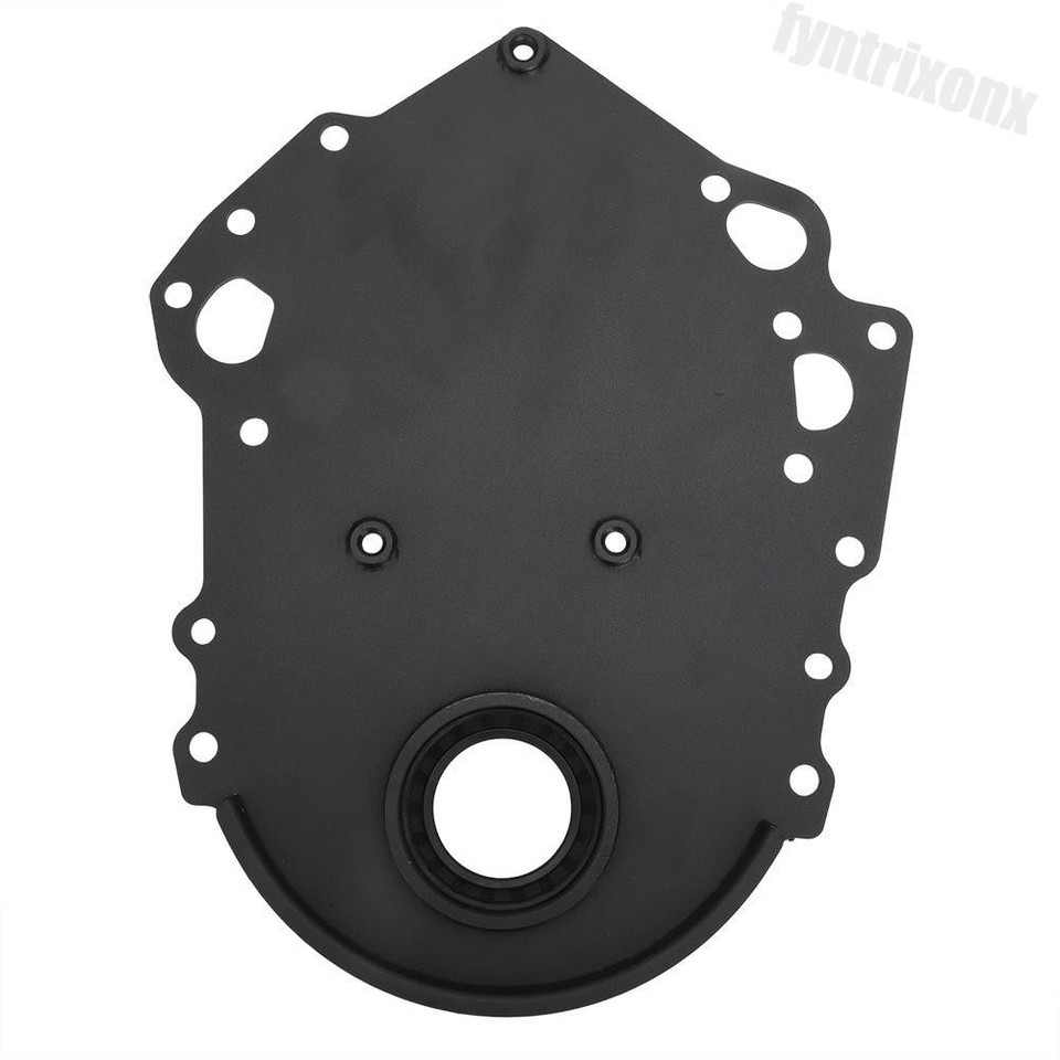 For Ford 302 Windsor 351C Cleveland Black Timing Cover with Seal Kit US ...