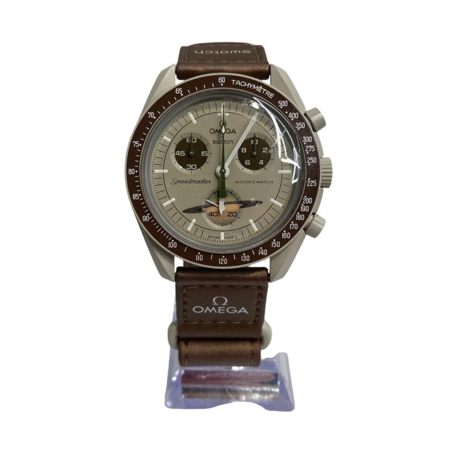 Swatch Omega Mission to Saturn Speedmaster Watch SO33… - Gem