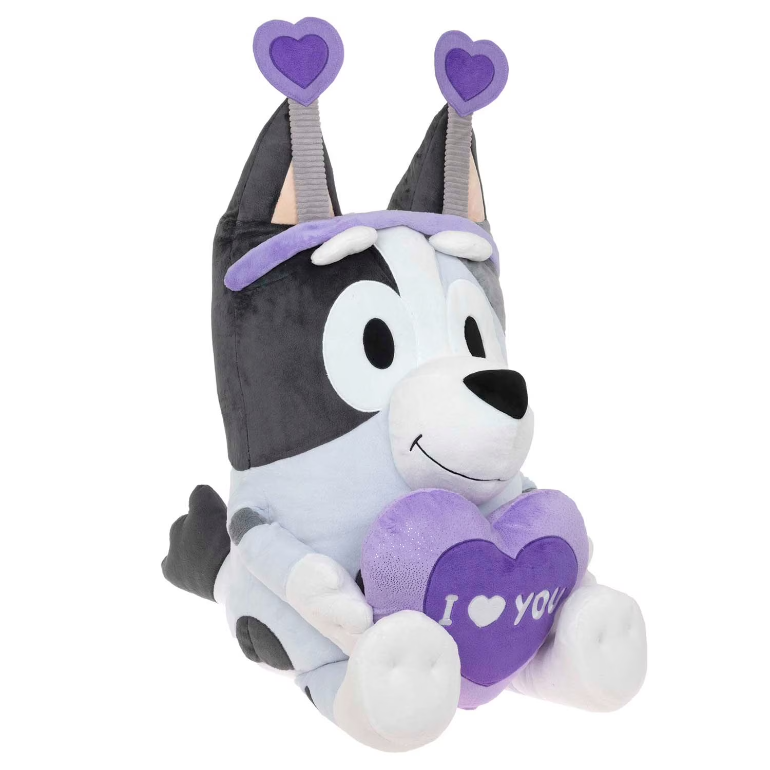 Bluey 28" Valentine Jumbo Plush Giant Muffin Stuffed Animal Toy New ...