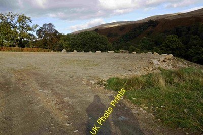 Photo A2 Neolithic site? Edinample No: a turning circle on the deer ...