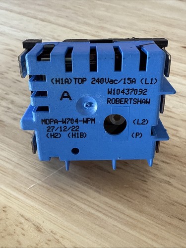 KitchenAid Cooktop OEM Infinite Switch Top Burner Control Switch ...