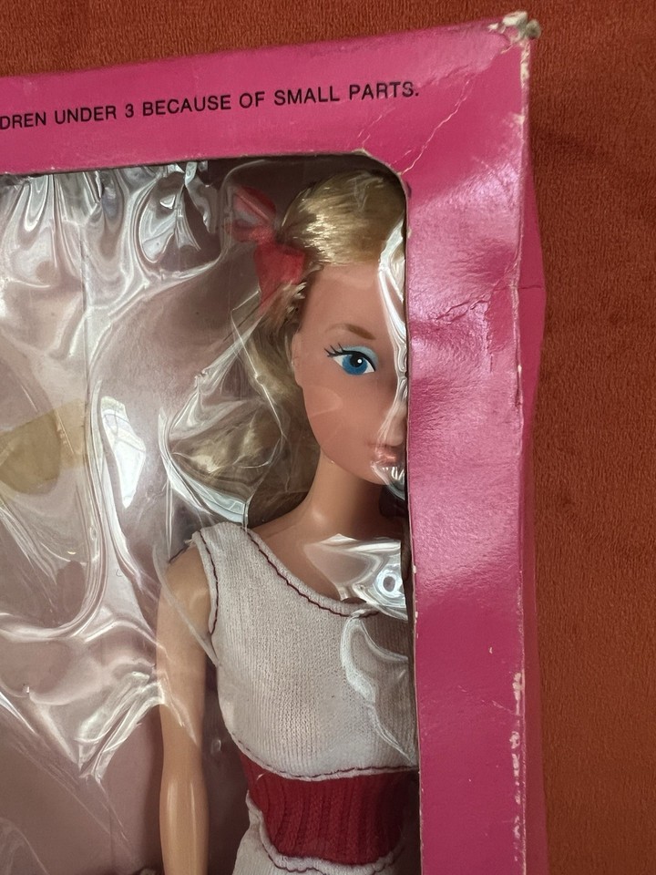 Vintage 1974 Mattel #7270 Free Moving Barbie Doll W/ ORG Box Blonde | eBay