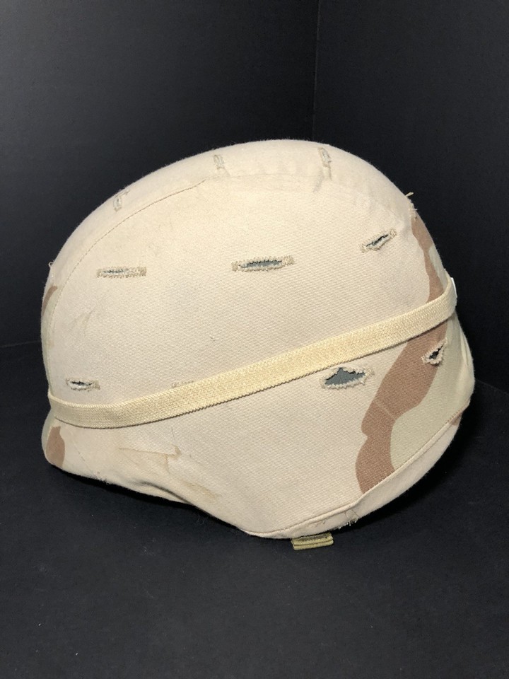 USMC Marine Corps PASGT Helmet DCU Camo Cover OIF OEF Iraq War MEDIUM ...