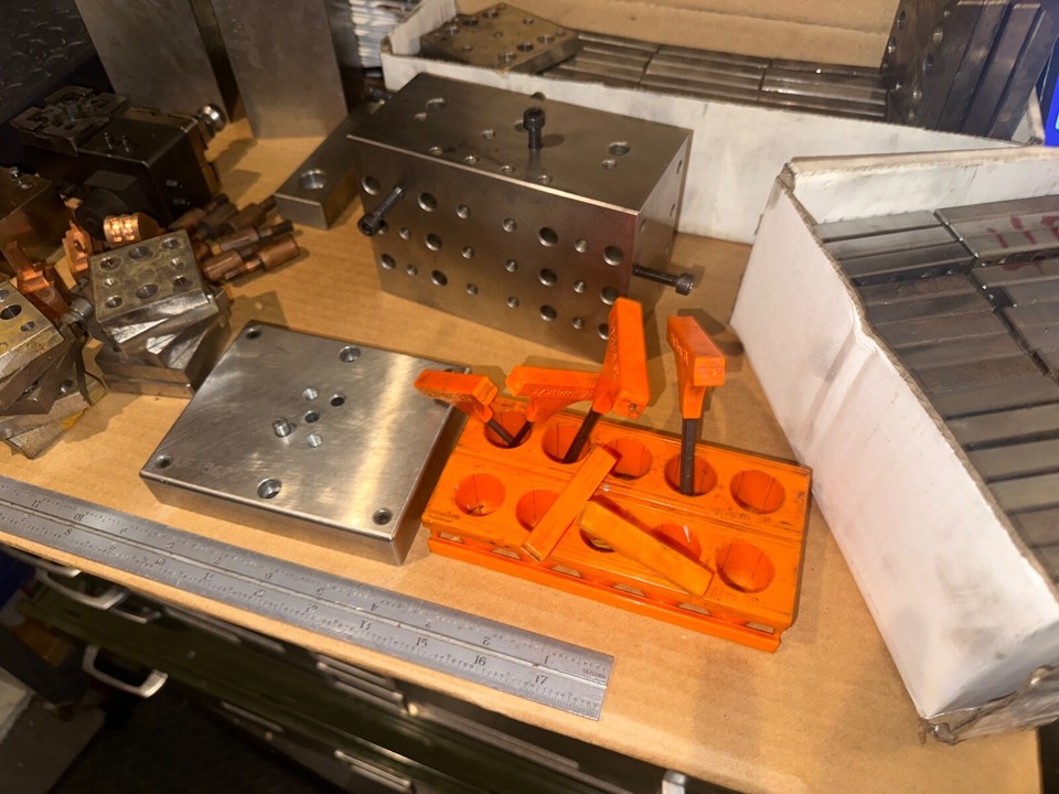 EDM TOOLING FIXTURES SYSTEM 3R BLOCKS COPPER 54MM 70MM OTHER | eBay