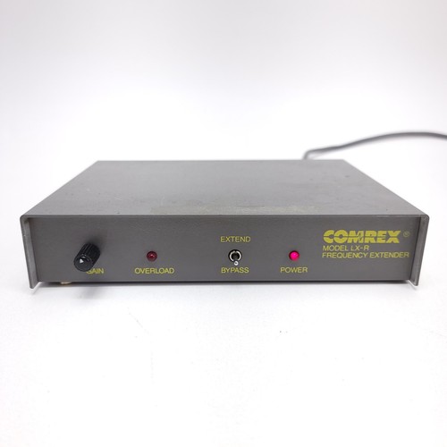 COMREX LX-R Frequency Extender Radio Broadcast Hi-Fi POTS UNTESTED | eBay