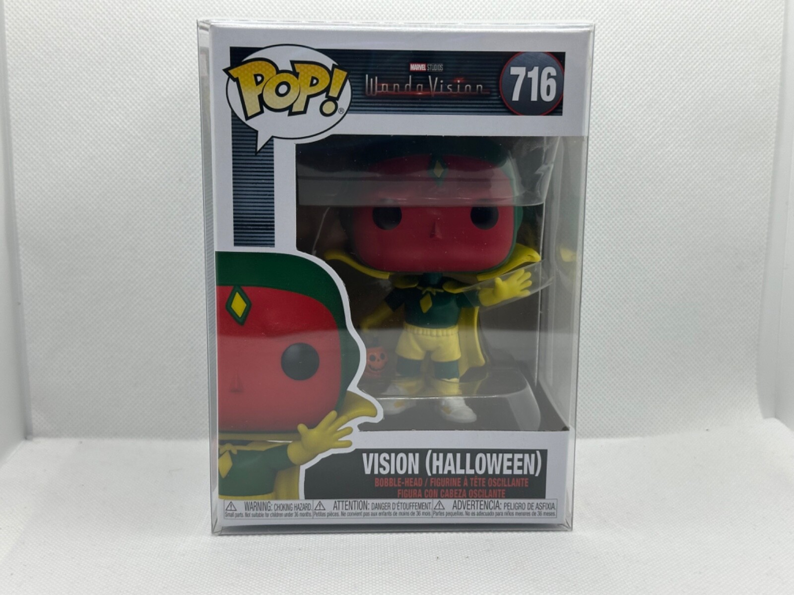 Funko Pop! Vinyl: Marvel - Halloween Vision #716 WandaVision, The ...