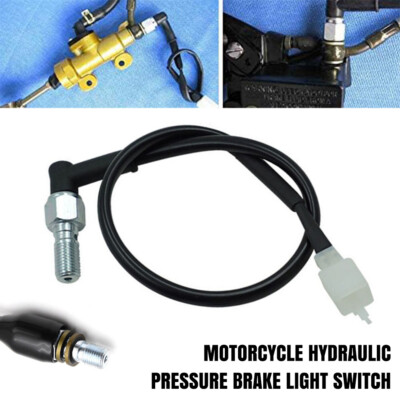 M10x1.25 Universal Motorcycle Hydraulic Pressure Brake Light Switch ...