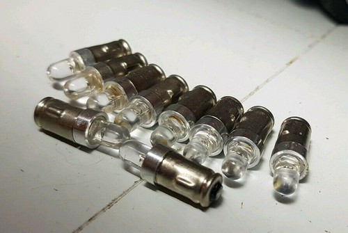 BA7S LLB281/GLB281 White LED Bulbs for Lucas Dash Warning Light ...