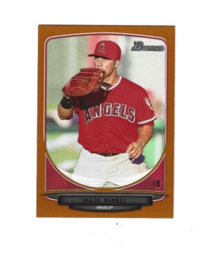 2013 Bowman Prospects Orange #BP57 Wade Hinkle /250 ANGELS | eBay