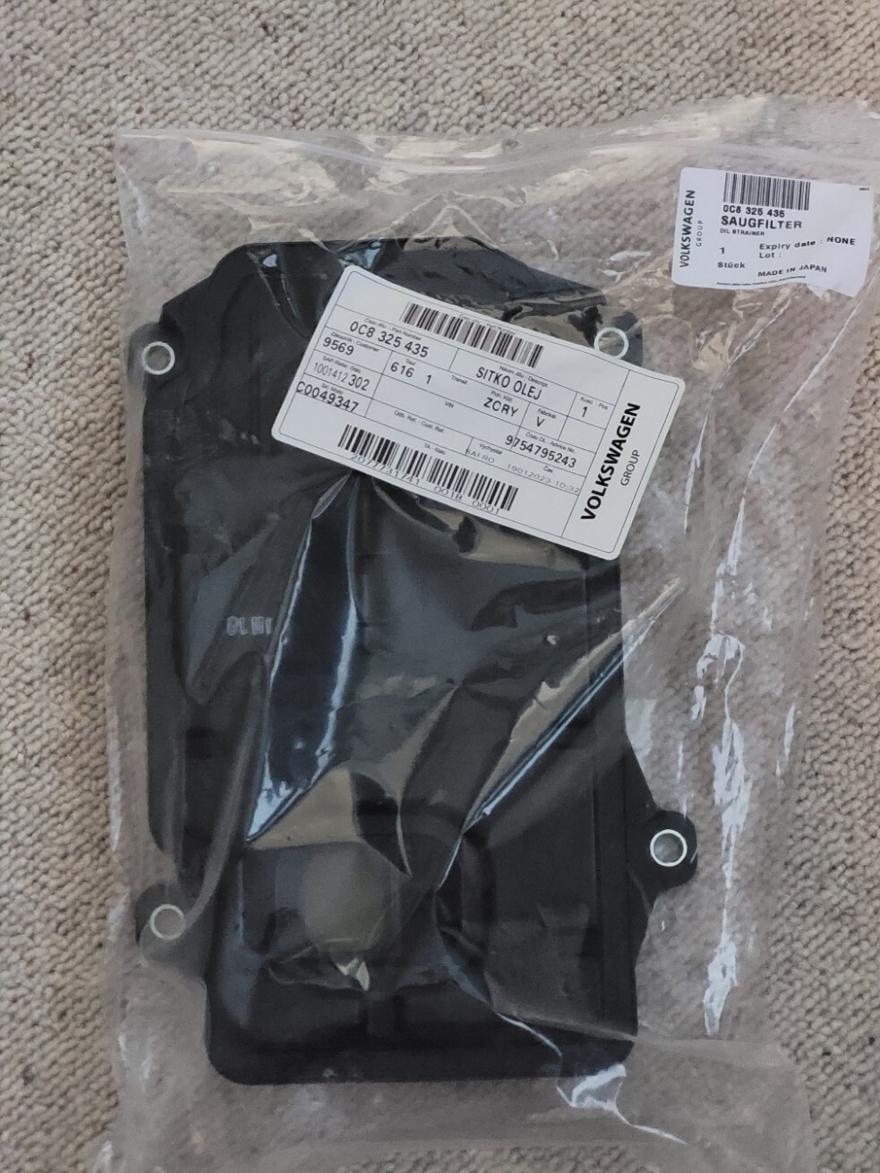 ORIGINAL Transmission Saugfilter Audi Q7 VW Touareg Porsche Cayenne ...