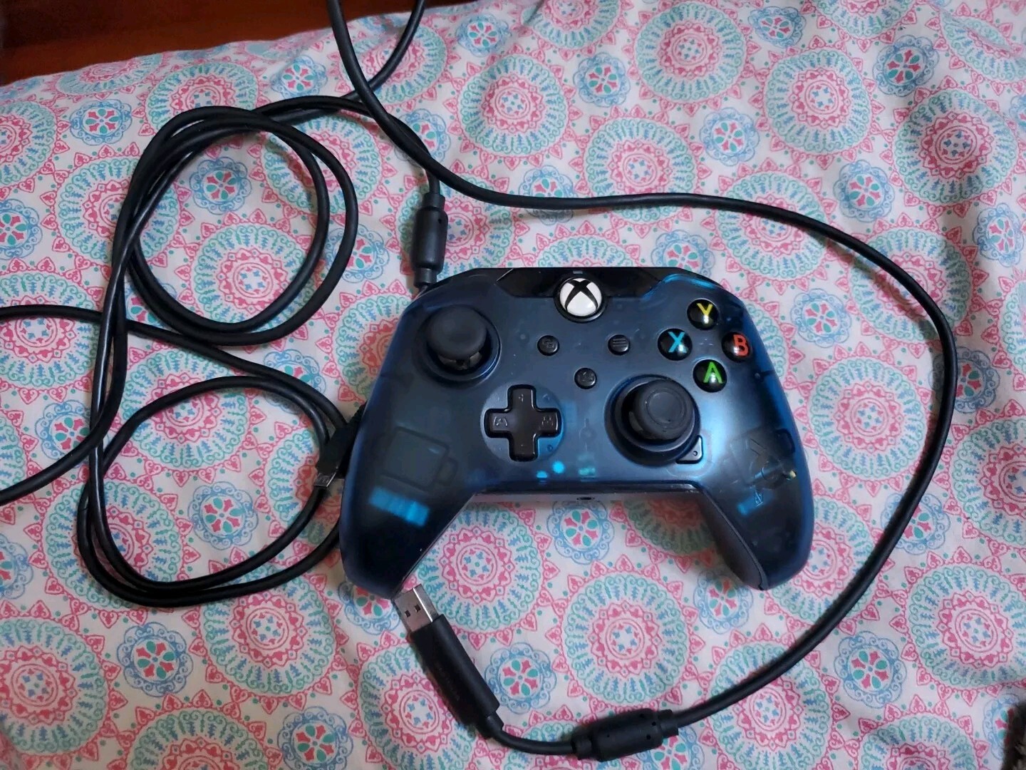 pdp xbox one controller Blue Wired | eBay