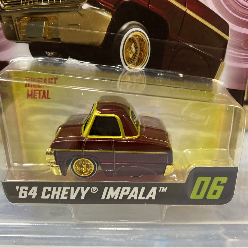 CAR TUNED SERIES 4 06 ‘64 CHEVY IMPALA BURGANDY | eBay