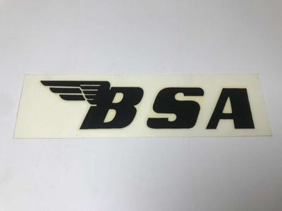 Sticker Transfer BSA Black Tank Right | eBay Australia