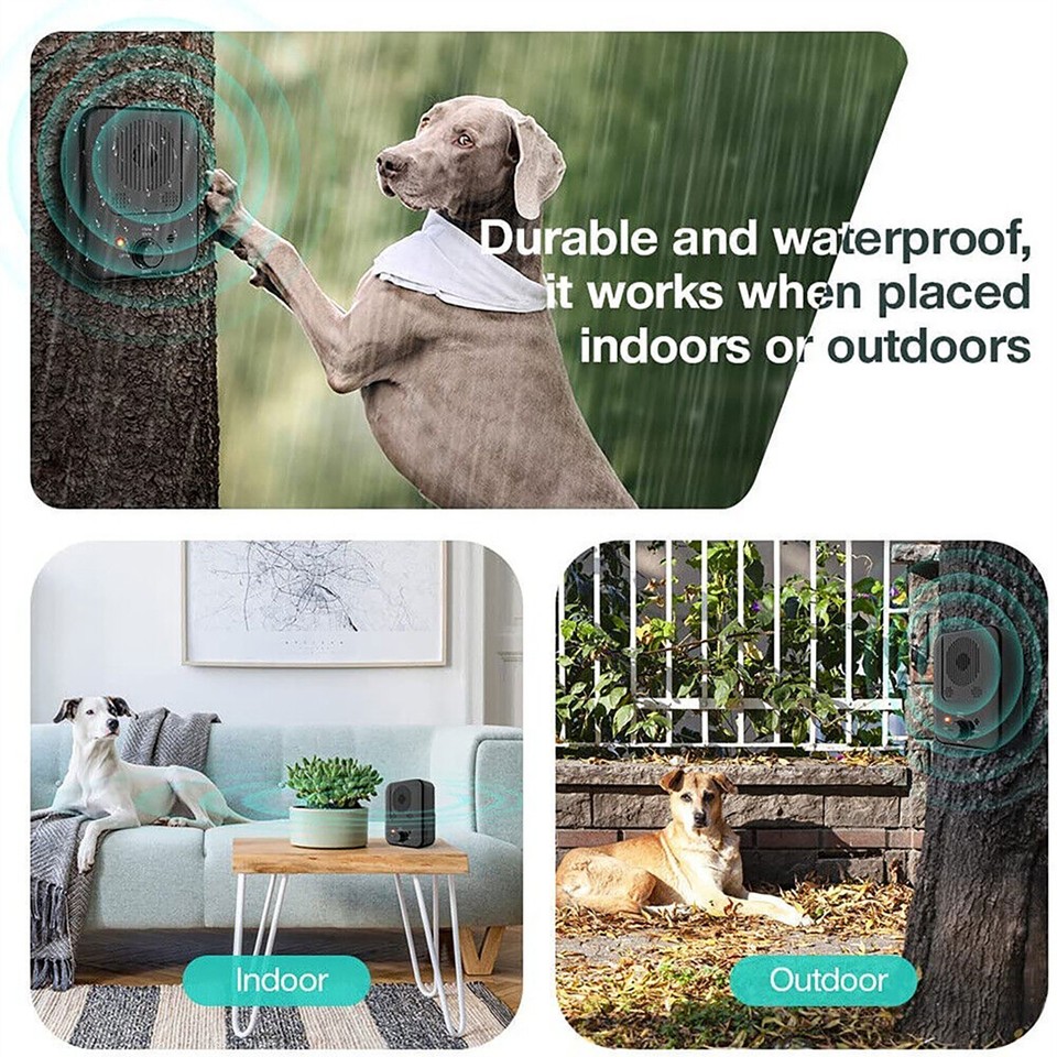 Ultrasound Anti-Barking Device Dog Bark Control Anti-noise Training ...