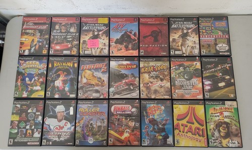 PlayStation 2 Bundle Game Lot Of 18 PS2 Games | eBay