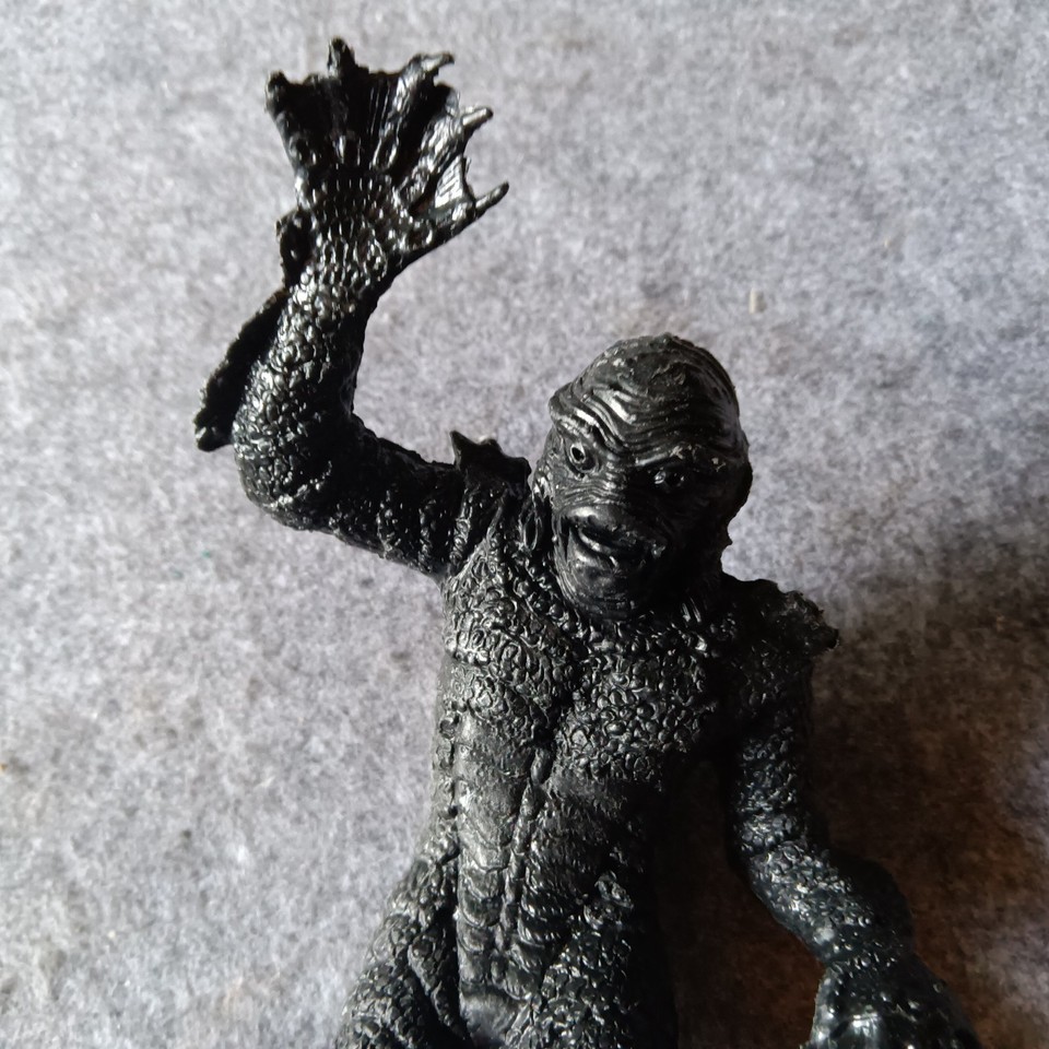 Vintage Rare MARX CREATURE from the BLACK LAGOON MONSTER Black from ...