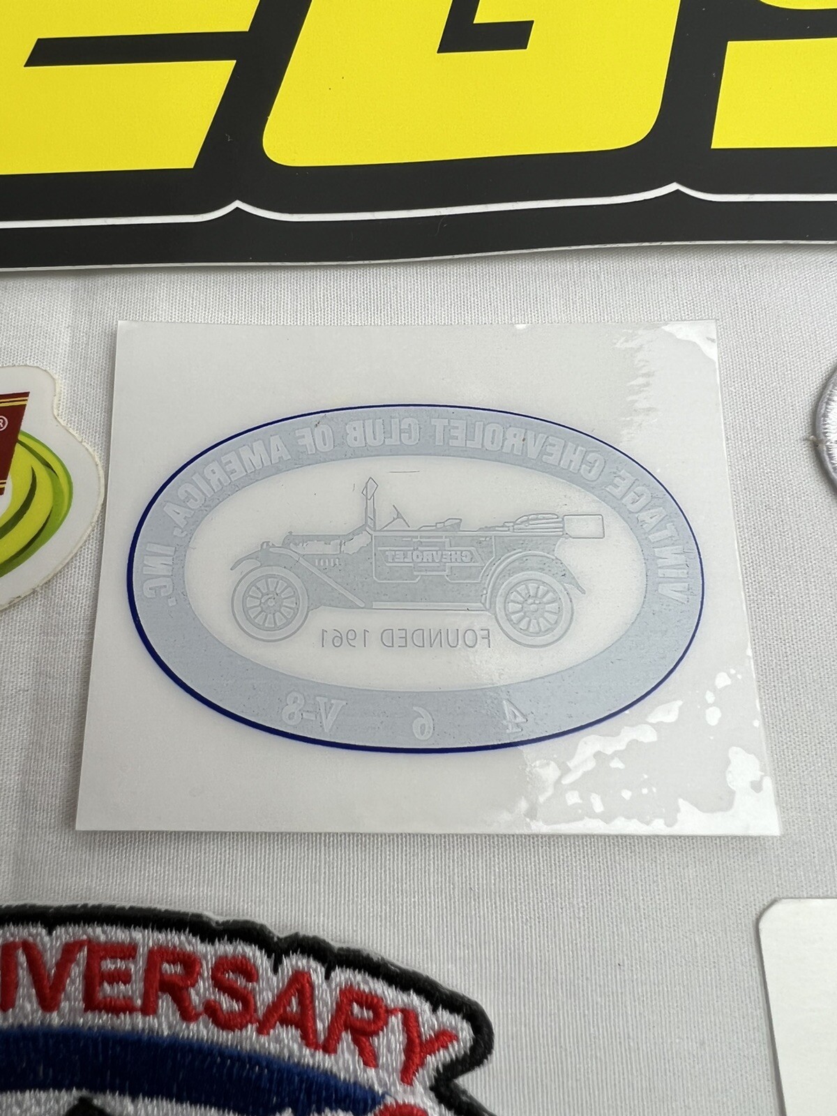 JEGS CHEVROLET CLUB NHRA DRAG RACING EVAPO-RUST Stickers Patch Decals ...