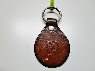 Vintage - "P" Initial - Key Fob or Keychain | eBay