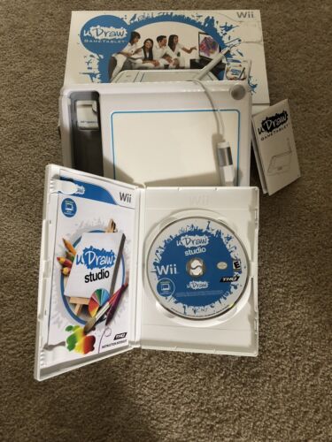 THQ uDraw GameTablet | Wii | White | uDraw Studio | Game Tablet w/ Draw ...