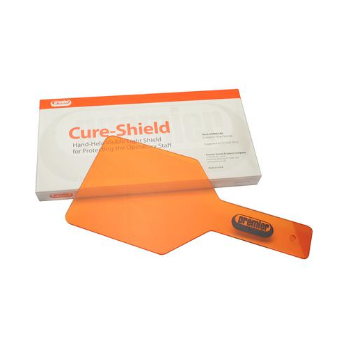 Premier Dental 9006166 Cure-Shield Hand Held Orange Curing Light Shield ...
