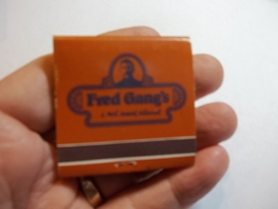 Matchbook Full 28 Fred Gang's Most Unusual Restaurant Memphis TN #273-2 ...