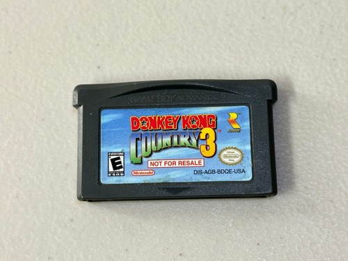 Not For Resale: Donkey Kong Country 3 (Nintendo Game Boy Advance ...