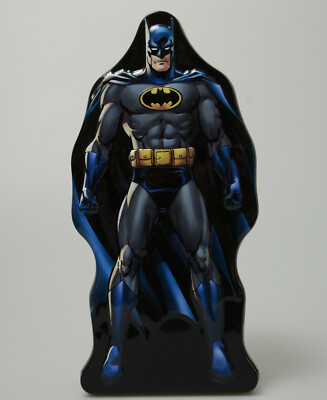 Batman Tin Box Bank DC Comics 3D Figure Coin Bank Collectable Birthday ...