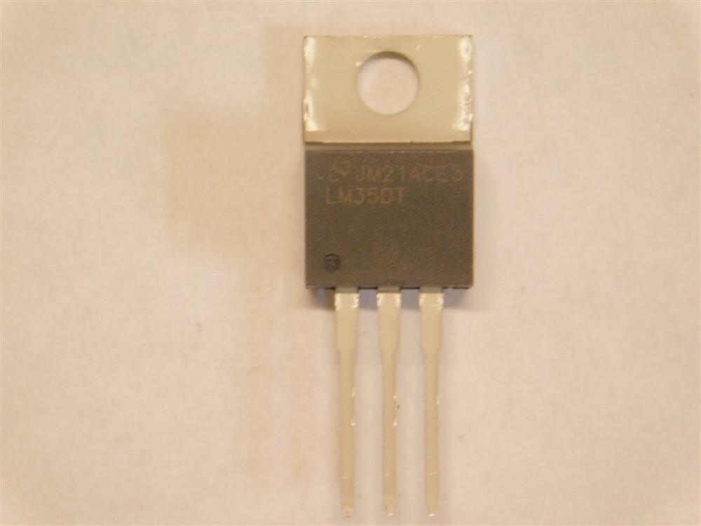 National Semiconductor LM35DT Temperature Sensor Analog Serial 2 Wire 3 ...