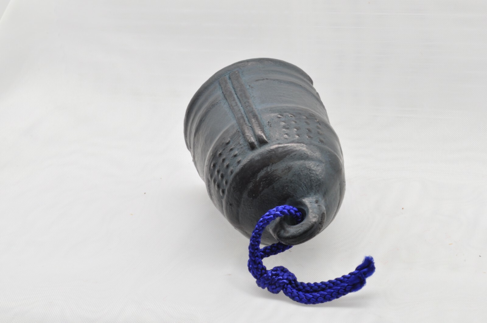 Japanese Clay Bell Ceramic Dorei Vintage temple Bell Wakamiya Mokugyo ...