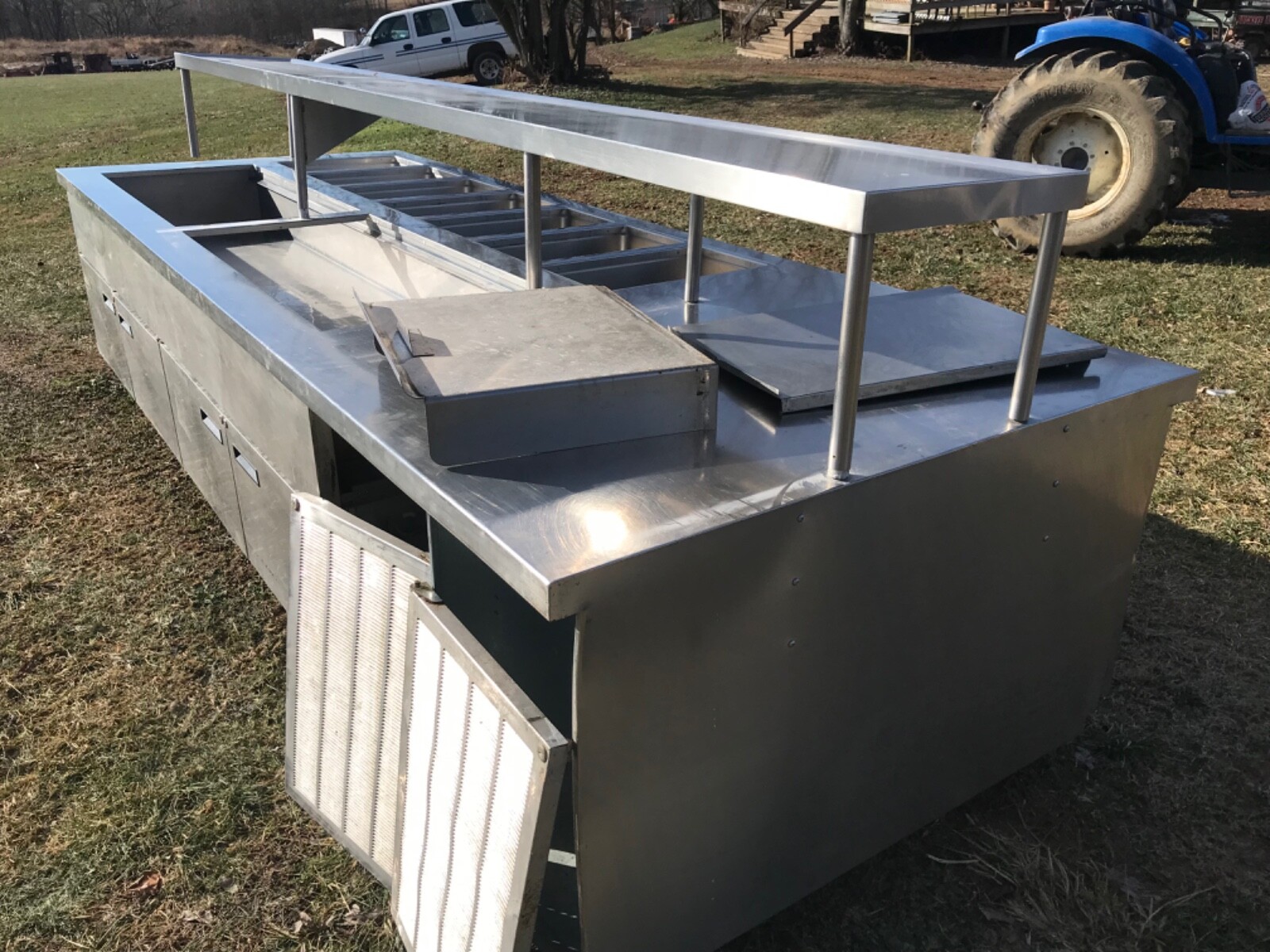 Delfield commercial restaurant hot and cold buffet table | eBay