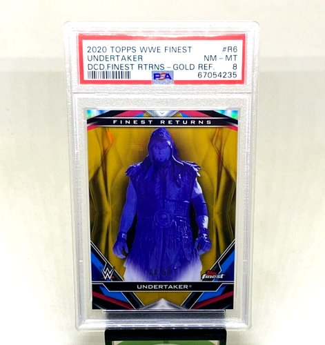 2020 Topps Finest WWE - Decade's Finest Returns Gold Refractor #R-6 ...