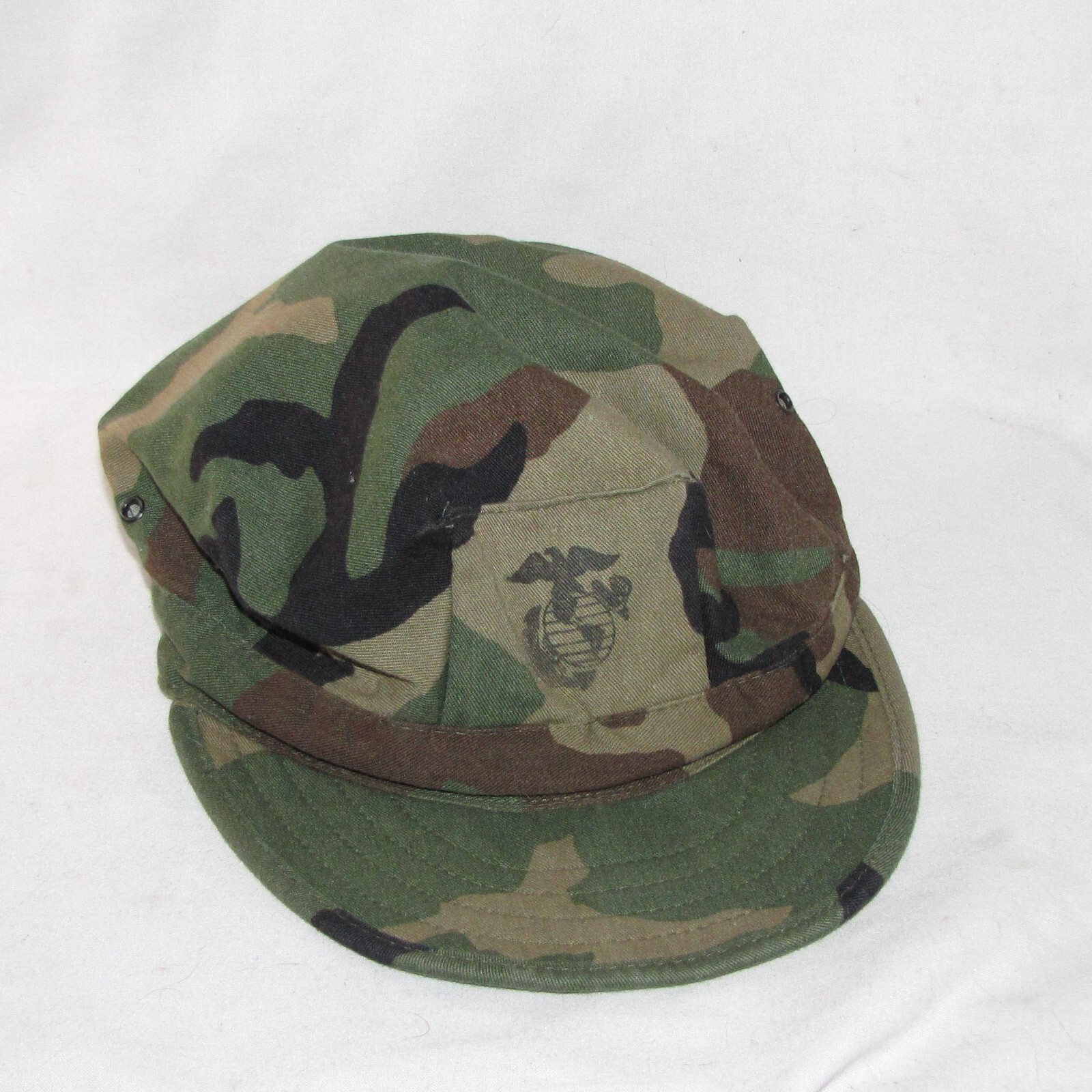 USMC Woodland Cap M81 Camo Camouflage Marines Army USA Hat 8.5" Inch ...