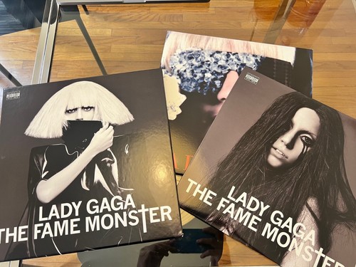 LADY GAGA - THE FAME & THE FAME MONSTER LTD ED 3x LP BOX SET - SUPER ...