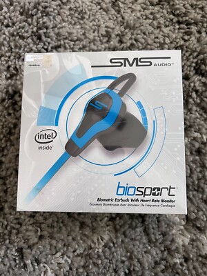 INTEL SMS Audio BioSport Biometric Earbuds With Heart Rate Monitor NEW ...