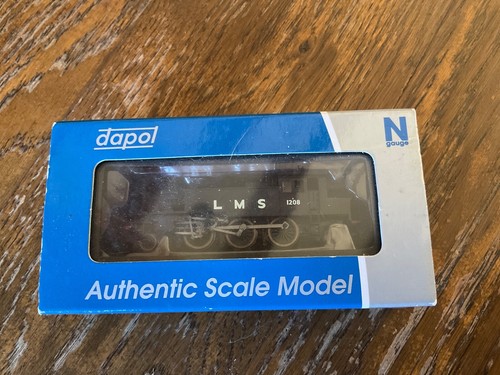 Dapol ND-062 N Gauge Ivatt 2MT Class 2-6-2 Tank Loco LMS Black 1200 ...