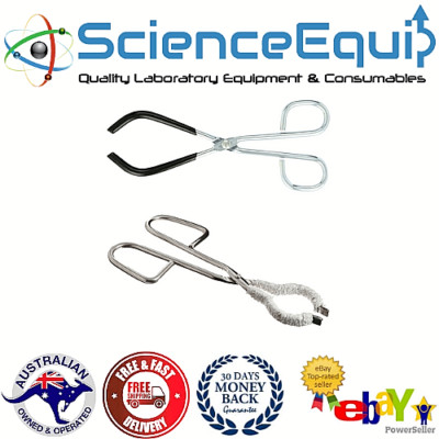 BEAKER FLASK TONG HEAVY DUTY STAINLESS STEEL WITH PROTECTION, 2 Types ...