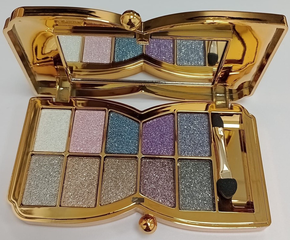 GLITTER EYESHADOW PALETTE DIAMOND PIGMENT COLOR SHIMMER EYE SHADOW ...