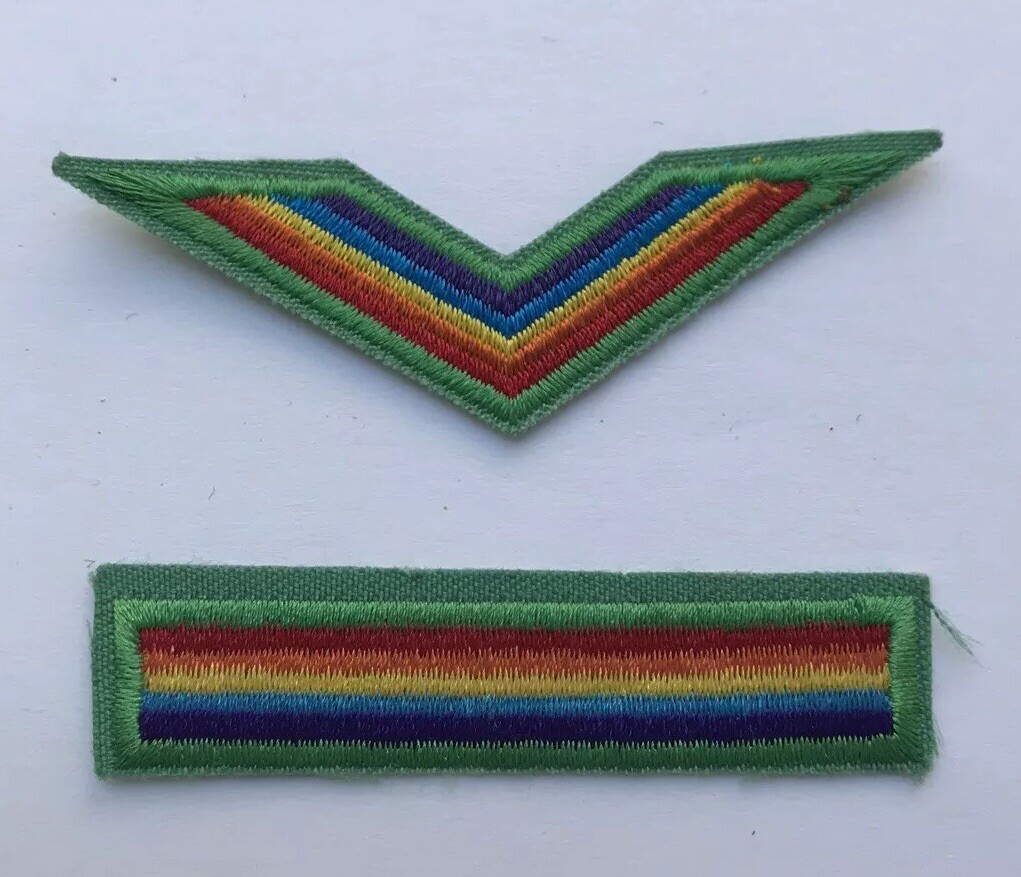 Retired Girl Scout Rainbow - Uniform Patches Badge - Daisy to ...