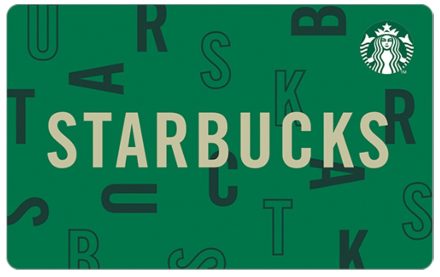 Starbucks card 2021 Starbucks Green Wordmark Card no charge | eBay