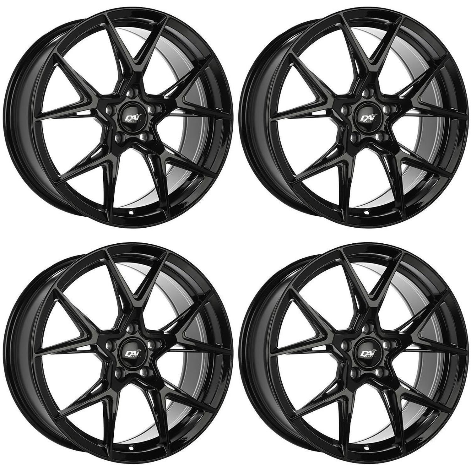 Set of 4 18in Black Alloy Wheel Rims for Chevrolet Impala, DA8H37U ...
