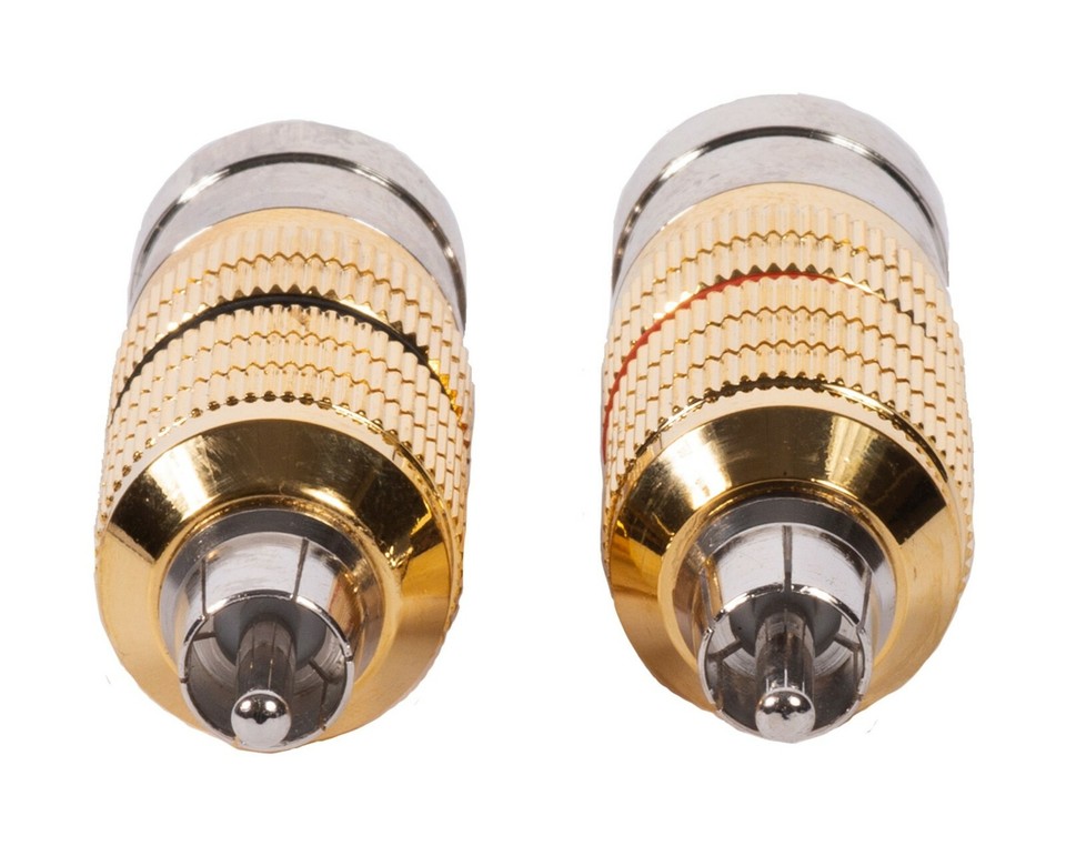 CARDAS AUDIO Clear CGA, Male XLR to Male RCA Adapter Plugs, MXLR-MRCA ...