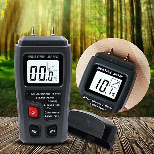 Digital Moisture Detector Damp Meter Brick Wood Screed Wallpaper ...