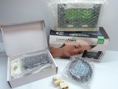 Serene Central Alert Home Alert System CA-360 Alarm Clock with Bed ...