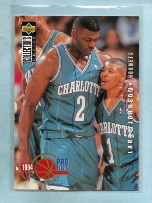 LARRY JOHNSON - 1994-95 Collector's Choice "Pro-Files" - #206 - Hornets ...