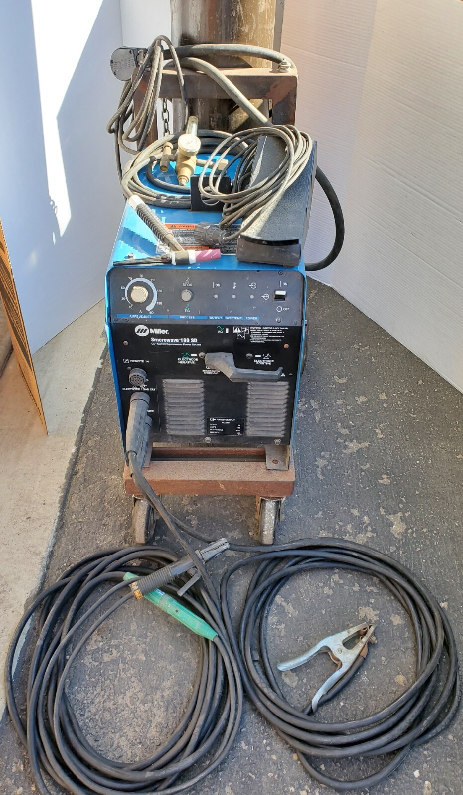 Miller Syncrowave 180 SD AC/DC Tig/Stick Welder bundle | eBay