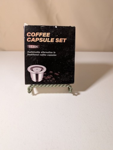 Reusable Coffee Capsule Stainless Steel SS304 Eco-Friendly Nespresso ...
