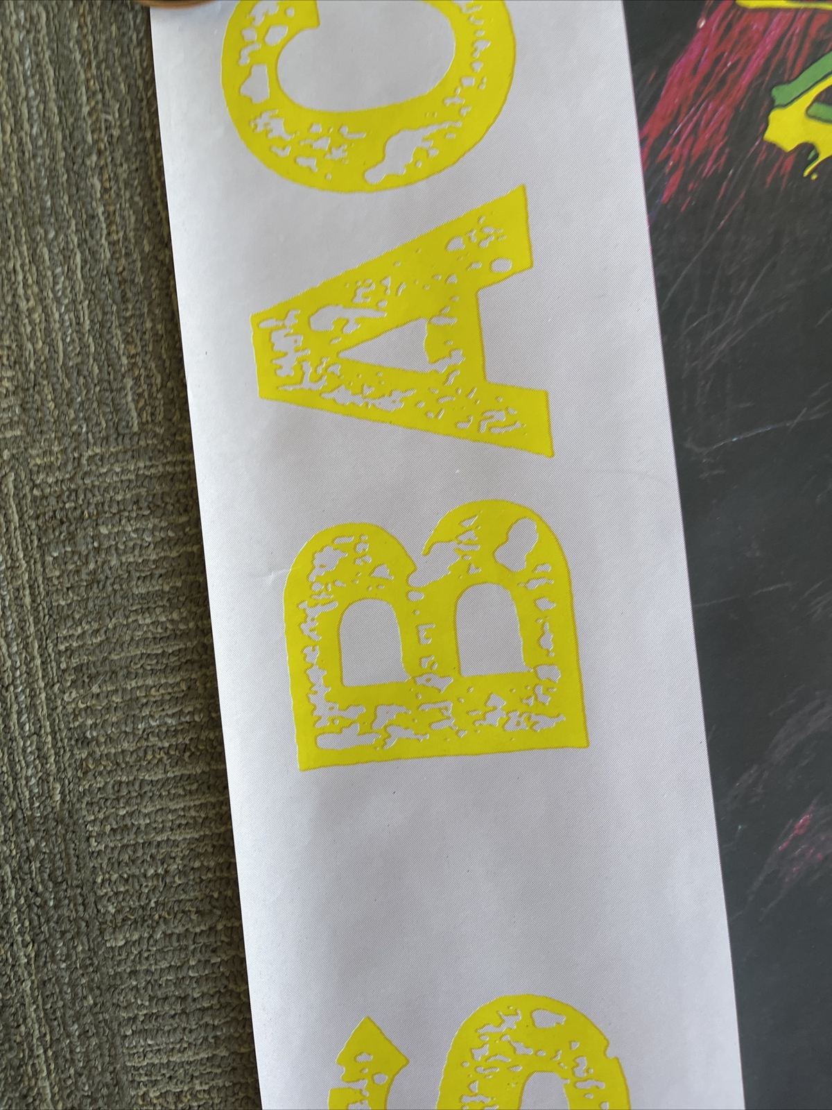 #199 1986 Huge ALICE COOPER Constrictor Subway Record Store Promo ...