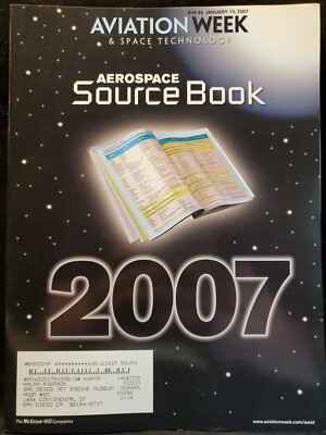Aviation Week & Space Technology Magazine January 15 2007 Aerospace ...