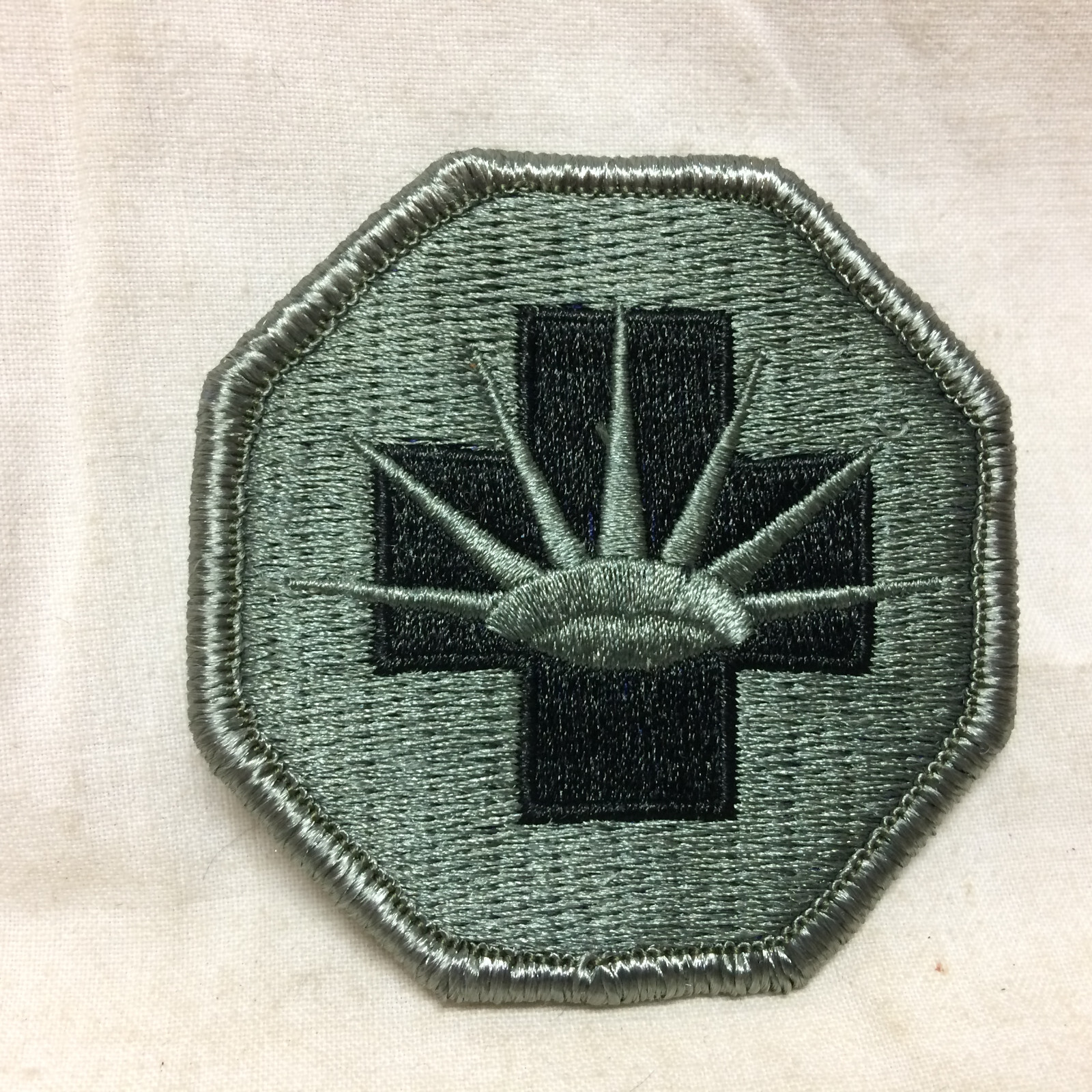 Military Patch Badge Army 8th Medical Brigade ACU Hook Loop Back ...